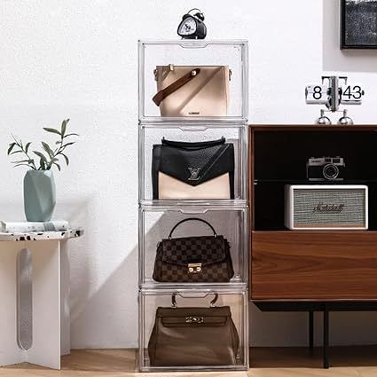 RMI Transparent Storage Box Magnetic Side Drop / Display Box | Lazada