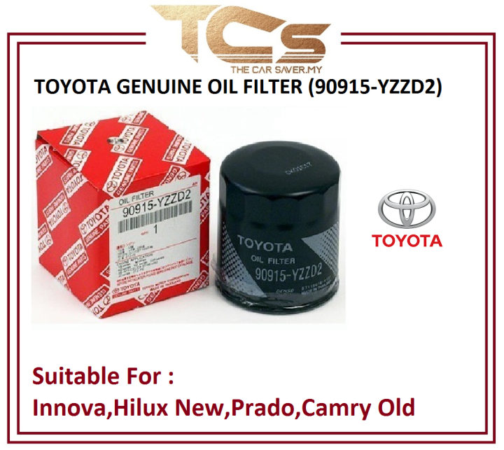 TOYOTA GENUINE OIL FILTER (90915-YZZD2) | Lazada