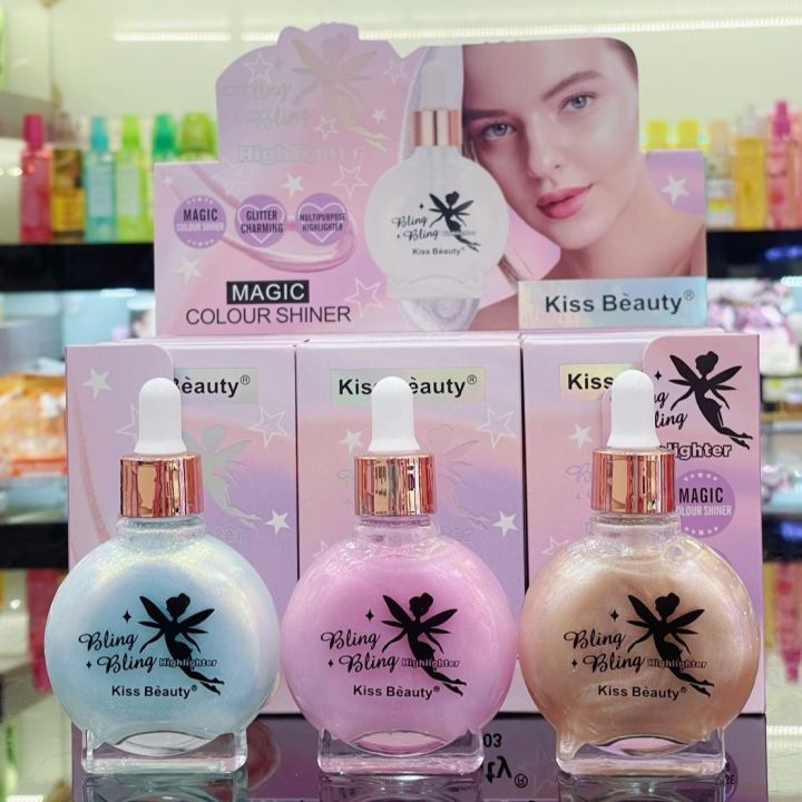 Magic Colour Shiner ไฮไลท์กลิตเตอร์แบบน้ำ ผิวฉ่ำวาว เล่นแสง พร้อมส่งใน ...