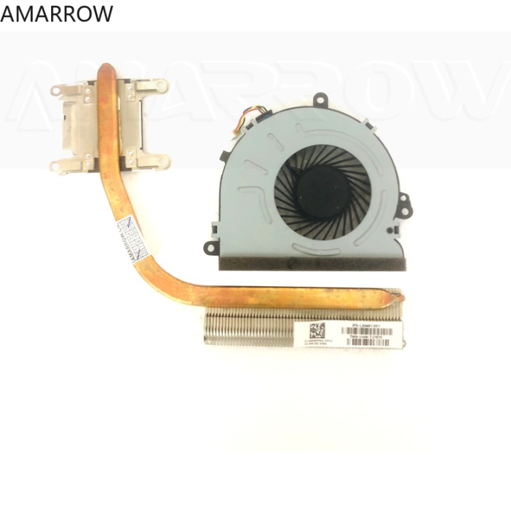 Original Laptop CPU Cooler Cooling Heatsink and Fan for HP 15-DB 15-DA ...