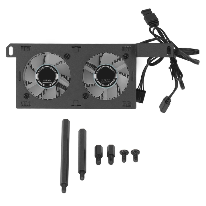 TECHCHIP-ARGB Synchronized Dual 5020 Fans RAM Cooling Radiator, High ...