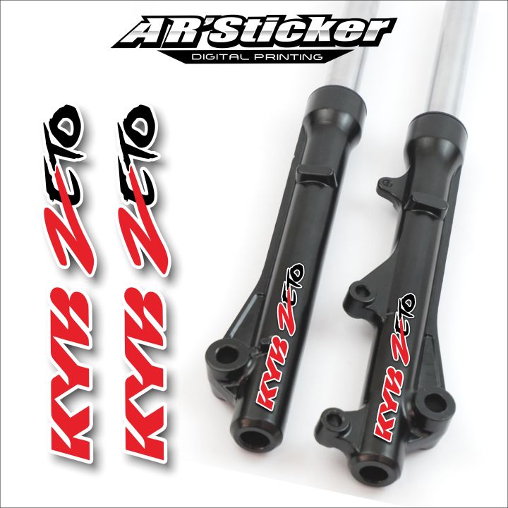 Stiker Shock KYB ZETO OHLINS RGB KTC Transparan Like Ori - Sticker Skok ...