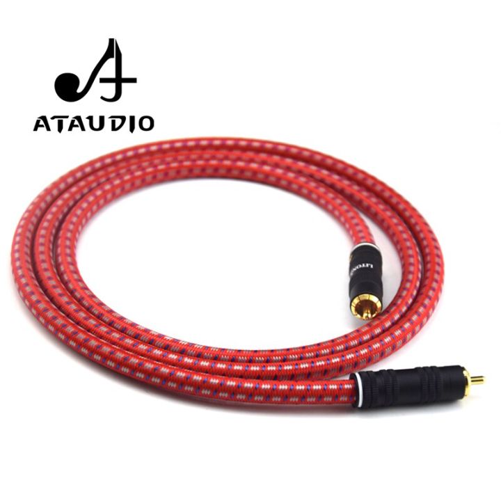 Hifi 6N OFC Digital Coaxial Cable Hi-end Subwoofer hifi RCA Cable | Lazada.co.th