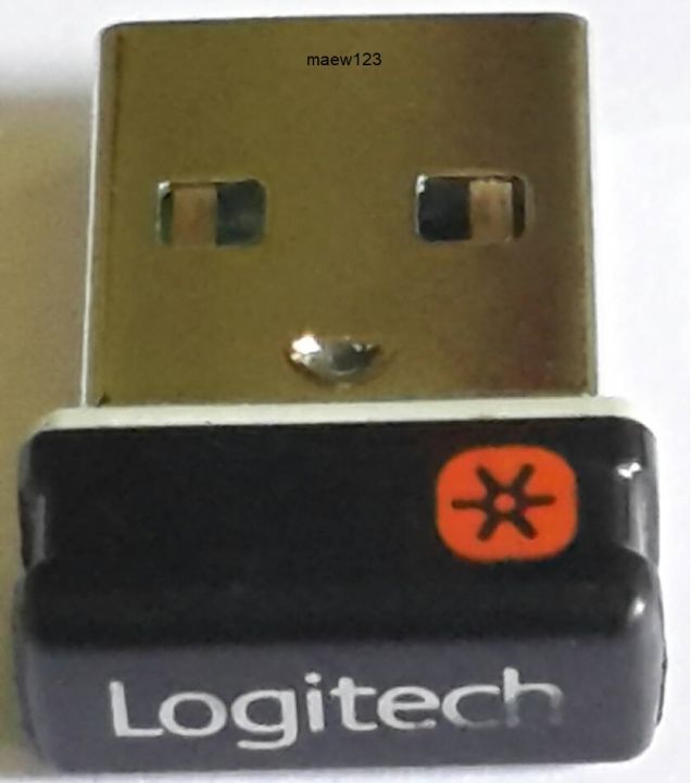 ตัวรับสัญญาณเม้าส์ และ คีย์บอร์ด แบบ Unifying LOGITECH RECEIVER USB ที่ ...