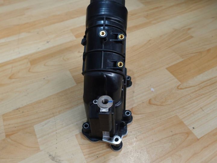 เสื้อออยล์คูลเลอร์ BMW (Engine oil cooler thermostat) เครื่อง N47 (Gen ...