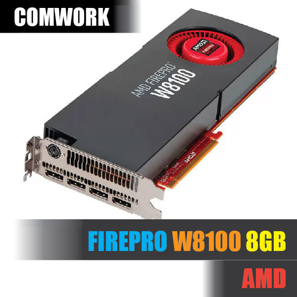การ์ดจอ AMD FIREPRO W8100 8GB GRAPHIC CARD GPU WORKSTATION SERVER ...