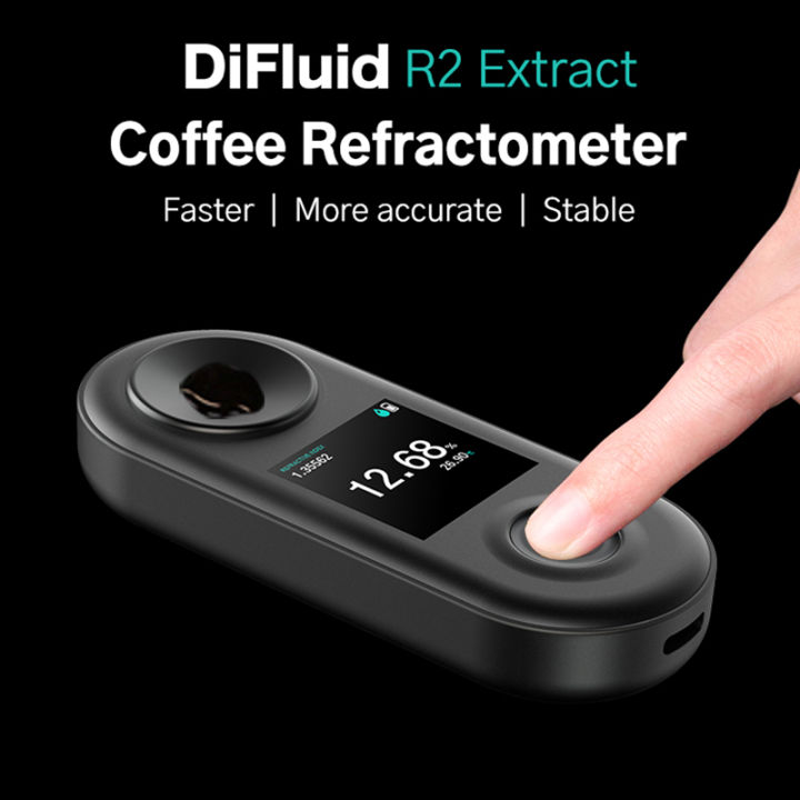 [qifen] NEW DiFluid R2 Coffee TDS Measurer Portable Espresso Digital ...