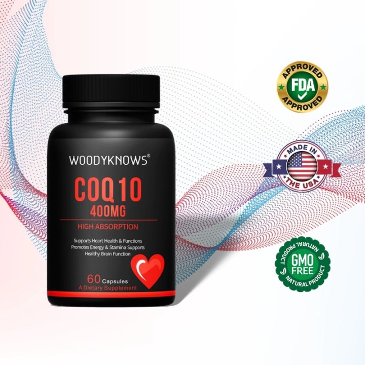 Coenzyme Q10 | Antioxidant | Cardiovascular Health |Cellular Energy ...
