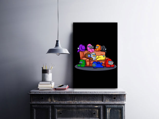 Poster Dinding AmongUs/Hiasan Dinding Rumah Among Us/ Wall Decor Among ...