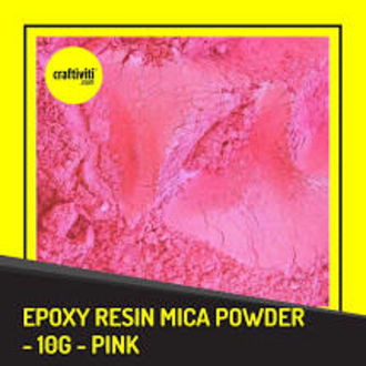 Epoxy Resin Mica Powder - 1g - Pink | Lazada