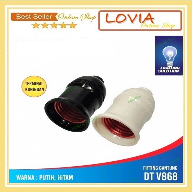Fitting E27 Fitting Lampu Gantung SNI Kuningan | Lazada Indonesia