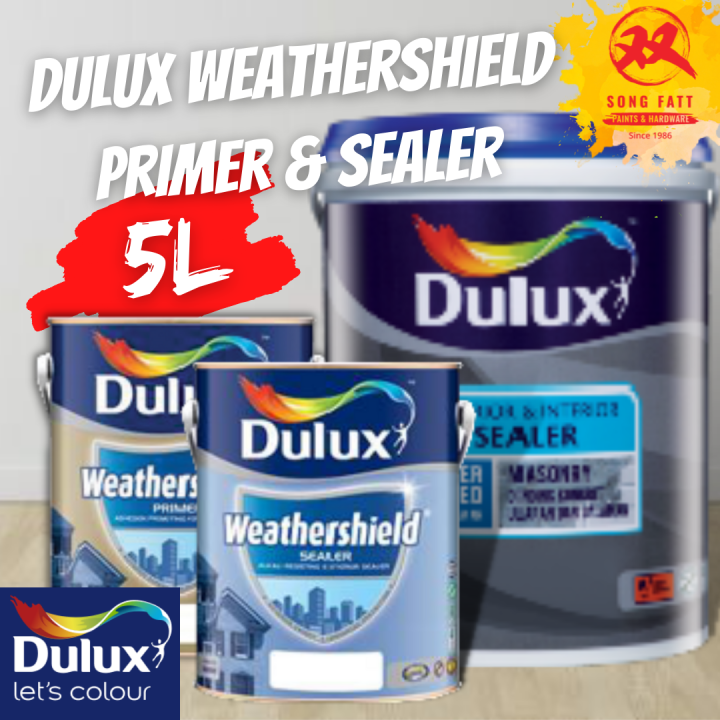 Dulux Weathershield Primer Sealer 18177 15222 Exterior Interior Wall ...
