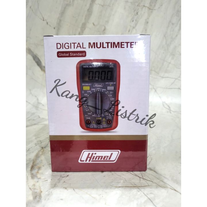 Multitester Digital Himel / Tester Digital Multimeter HIMEL HHEDMM ...