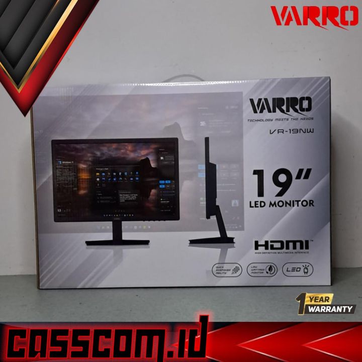 MONITOR LED VARRO PREDATOR DISPLAY 19" INCH VGA & HDMI | Lazada Indonesia