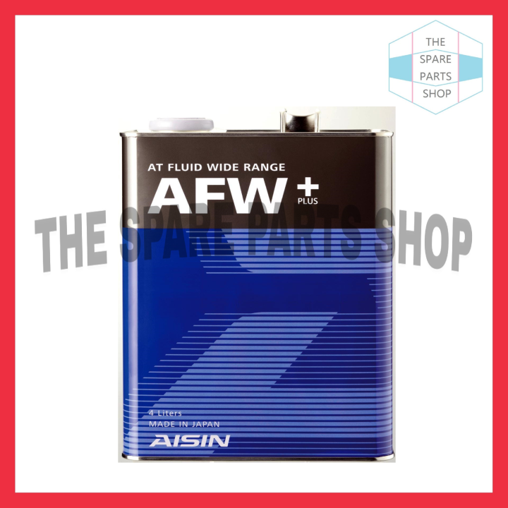 AISIN FULLY SYNTHETIC ATF (AFW+) AUTOMATIC GEARBOX OIL TRANSMISSION FLUID 4L | Lazada