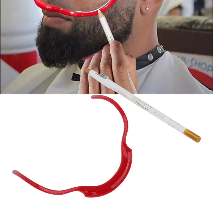 DCENTA-Barber Pencil Beard Stencil Ergonomic for Home Hair Salon ...