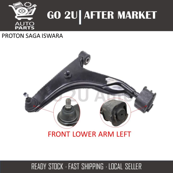FRONT LOWER ARM LEFT - MB 518806 PROTON SAGA ISWARA { Go2U Auto Part ...