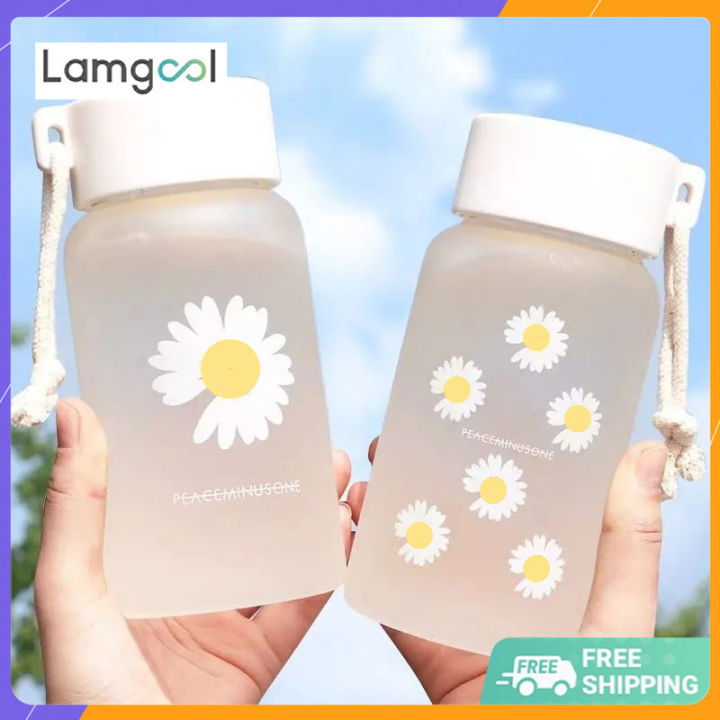 Ready stock 500ml botol air viral water bottle for girls small daisy ...