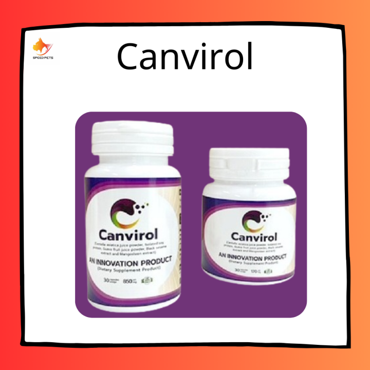 Canvirol Pet Natural Immunity อาหารเสริมสำหรับสัตว์เลี้ยง มี 2 ขนาด 170 ...