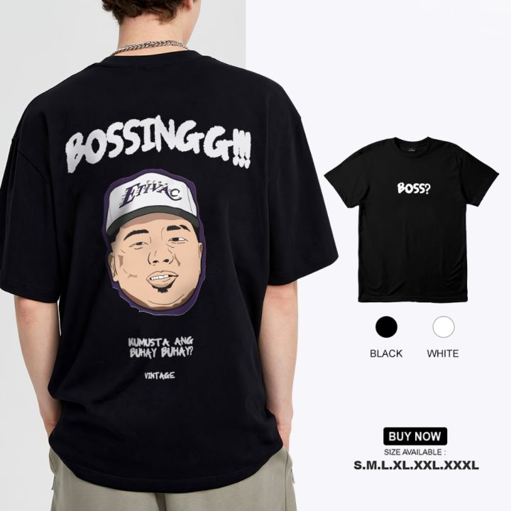 BOSS BOSSING Unisex Cotton T-Shirt - Comfortable & Stylish Casual Wear ...