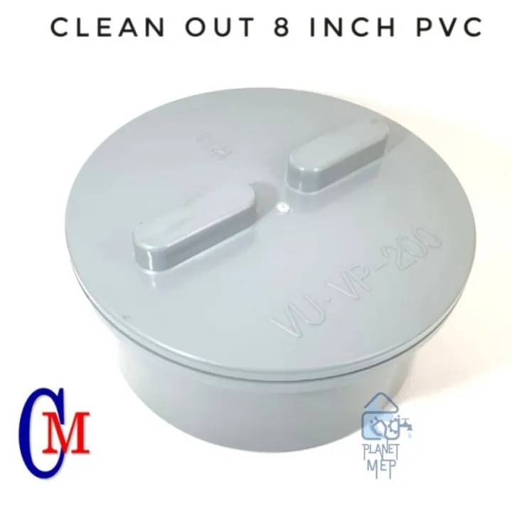 CMco8 - CLEAN OUT 8 INCH PVC CM TAIWAN TUTUP PIPA 8" TUTUP DRAT DALAM 8 ...