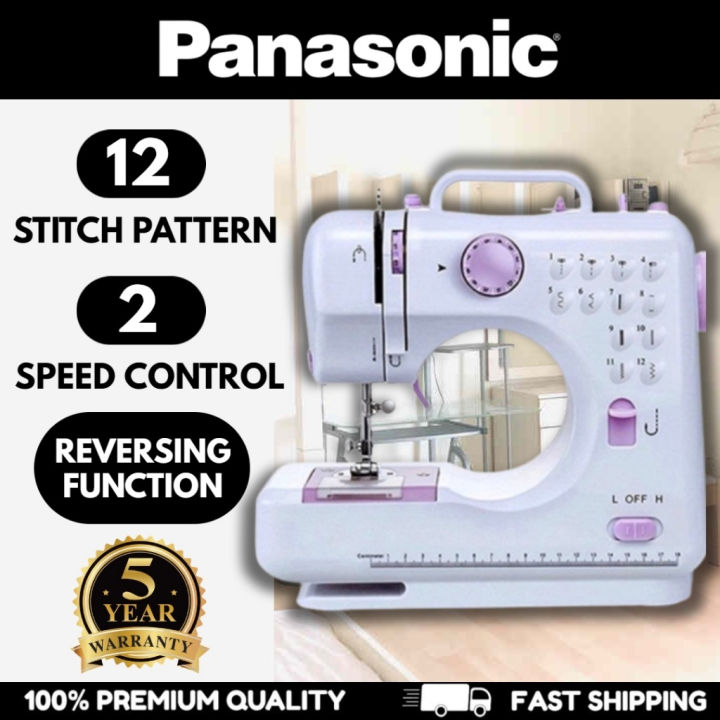 COD Portable Sewing Machine FHSM 505A Pro Upgraded 12 Sewing Portable ...