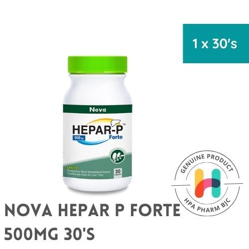 NOVA HEPAR P FORTE 500MG 30'S | Lazada