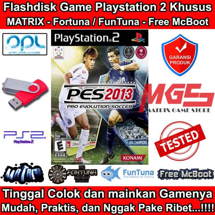 Flashdisk Game PS2 PS 2 PES 2013 - Pro Evolution Soccer 2013 | Lazada ...