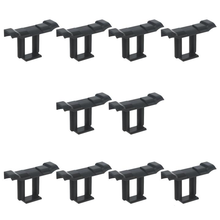 10x Roof Solar Panel Cleaning Clips Water Guide Clamp Auto Remove ...