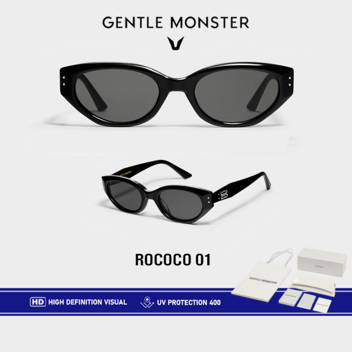 AUTHENTIC Gentle Monster Rococo 01 Korean Sunglasses UNISEX Complete w ...
