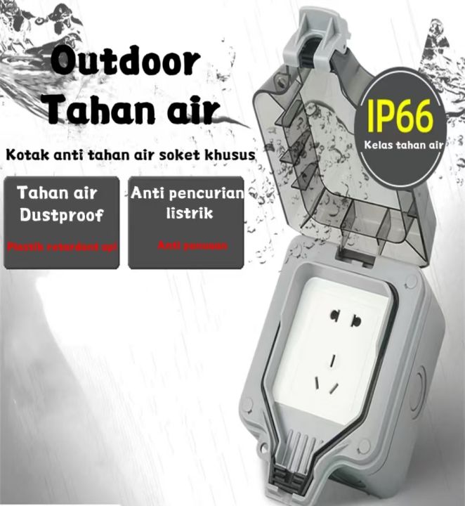 Pelindung Stop Kontak Dinding 86 Stop Kontak Dinding Tutup Pelindung ...