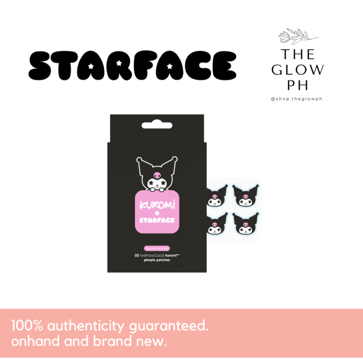 [AUTHENTIC] STARFACE Kuromi x Starface Big Kuromi Compact | The Glow PH | Lazada PH