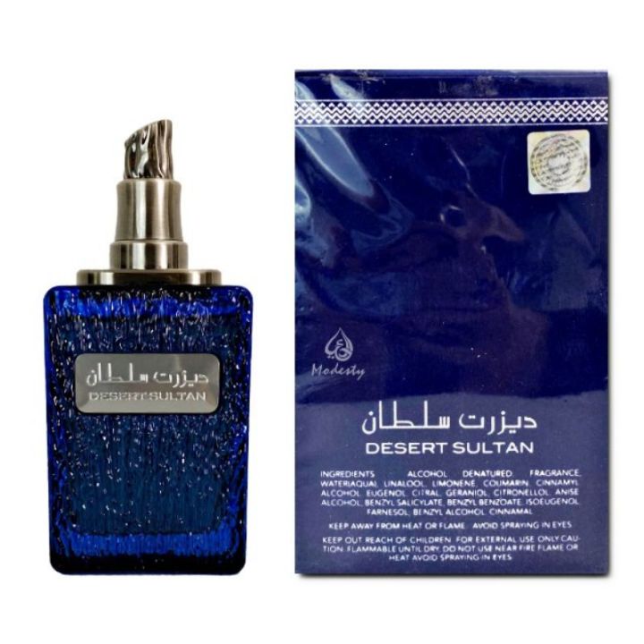 Desert Sultan perfume Blue EDP Original from Dubai 100% | Lazada Malaysia