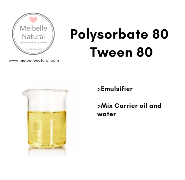 Polysorbate 80 / Tween 80 聚山梨酯80 - Cosmetics - Emulsifier / Cream / Lotion - mixing oil and ...