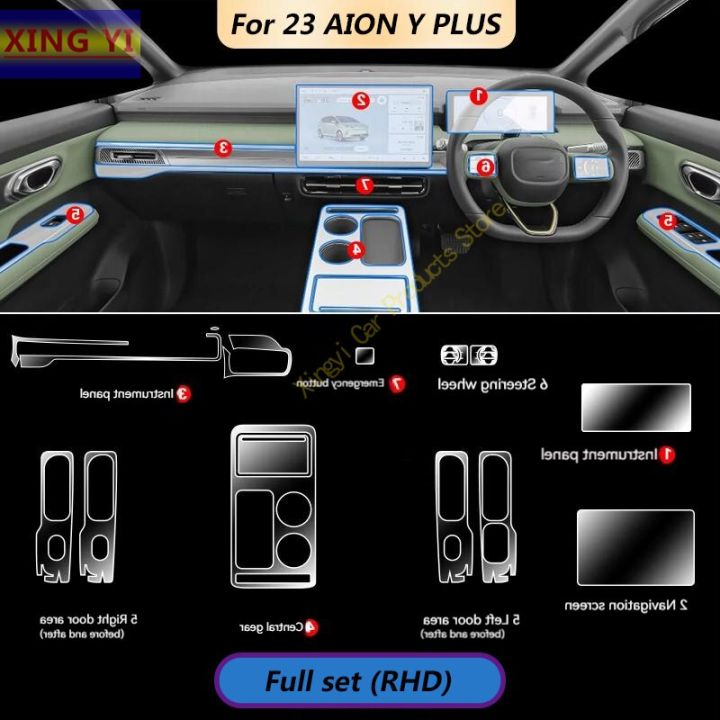 For GAC AION Y PLUS 2023 2022 EV Car Interior Gearbox Panel Dashboard Gps Navigation Screen ...