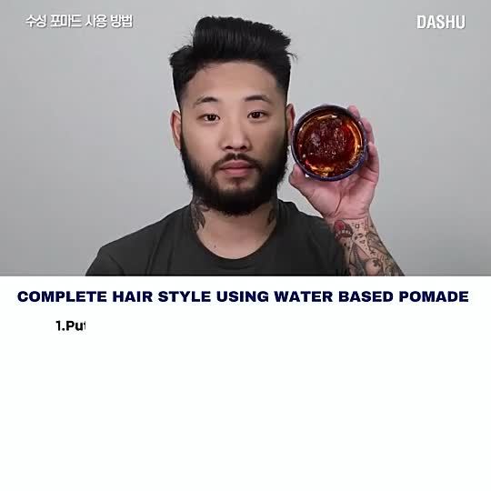 [DASHU] CLIC INCREDIBLE SHINE POMADE & TIGER RAGE WATER-BASED POMADE ...