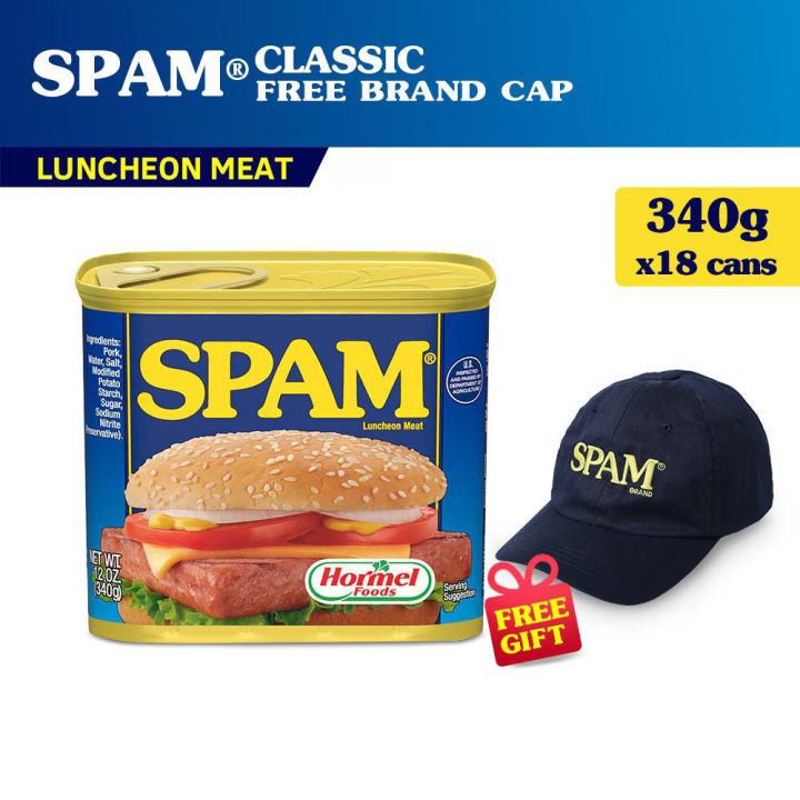SPAM® Classic FREE Cap Pack (18 Cans) | Lazada PH