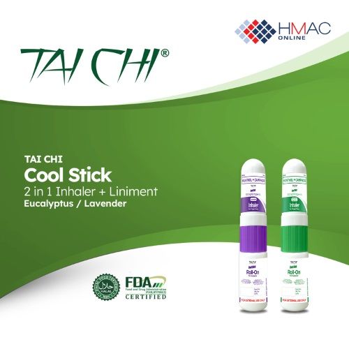 Tai Chi Cool Stick Inhaler + Liniment | Lazada PH