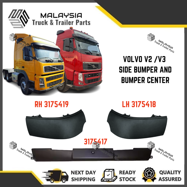 VOLVO V2 V3 SIDE BUMPER AND BUMPER TRUCK TRAILER LORI AKSESORI | Lazada