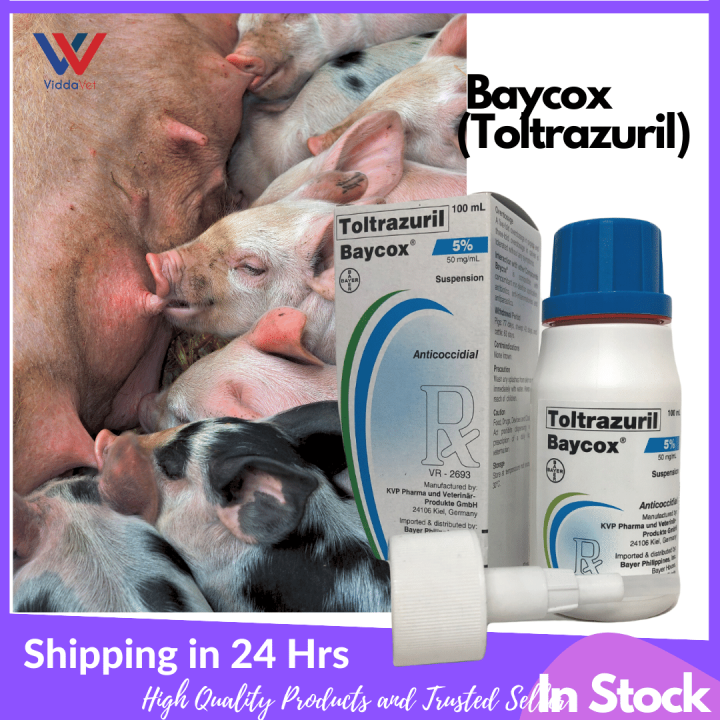 1bot Baycox toltrazuril 5% for Piglet oral Suspension 100ml 1bot Baycox ...