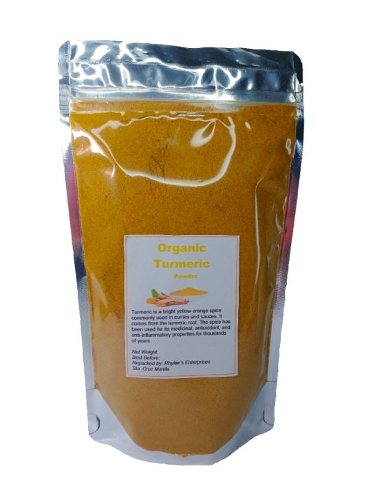 Pure & Organic Turmeric Powder 500 grams (No Sugar) | Lazada PH