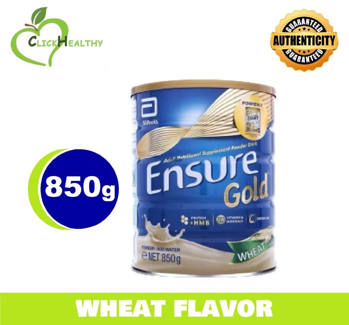 Ensure Gold HMB Wheat 850G (Oct 2025) For Adult Nutrition | Click Healthy | Lazada PH