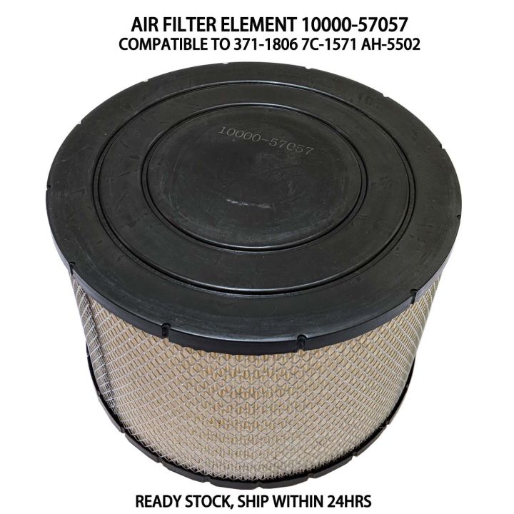 AIR FILTER ELEMENT 10000-57057 COMPATIBLE TO 371-1806 3171806 7C-1571 ...