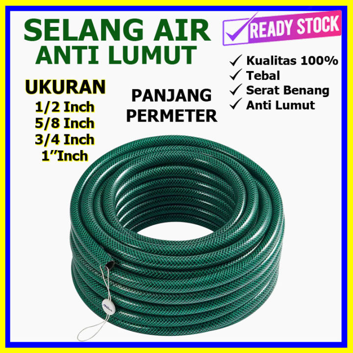 SELANG AIR PERMETER / SELANG AIR 1/2 5/8 3/4 1 INCH / SELANG AIR TAMAN KEBUN / SELANG AIR ANTI ...