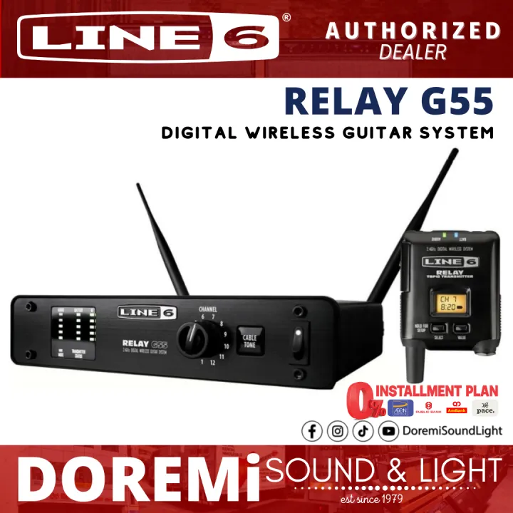 Line 6 Relay G55 Digital Wireless Guitar System | Lazada