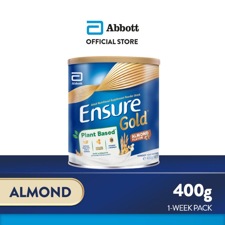 Ensure Gold HMB Plant Based Almond 400g For Nutrition | Lazada PH