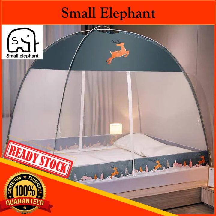 Kelambu Khemah Dewasa SINGLE/ QUEEN/ KING Mosquito Net Bed Kelambu Baby ...
