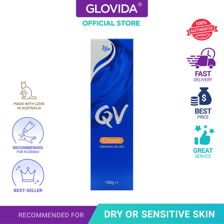 Ego QV Cream 100g | Exp: Jul-2029 | Glovida | Lazada Singapore