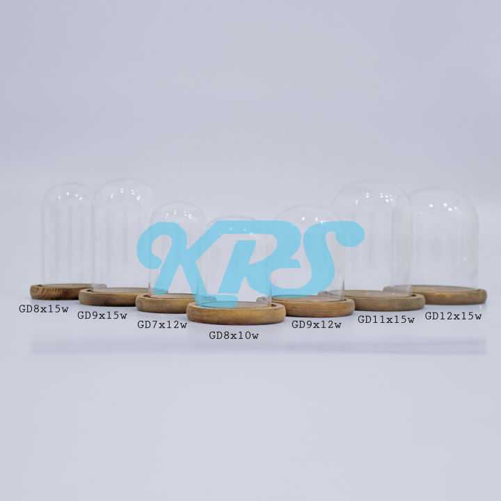 ฝาครอบพระ ฝาครอบดอกไม้ โดมแก้ว โหลแก้ว ครอบแก้ว ตู้ครอบพระ ครอบแก้วฐานไม้ GlassDome Display ...