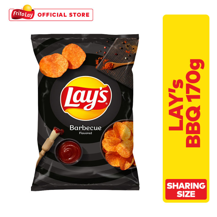 Lay's Barbecue Flavored Chips 170g | Lazada PH